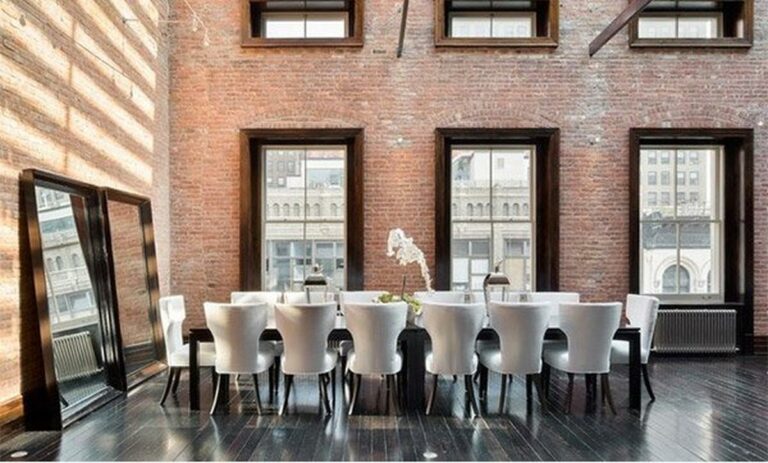 20 Dining Rooms with Rustic Brick Walls - Archeworks
