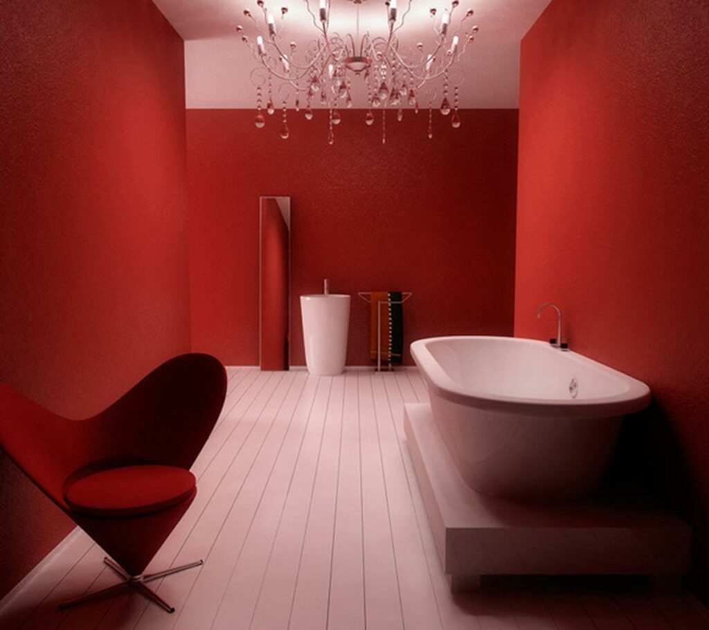 15 Stunning Looks for Red Bathroom Designs to Impress - Archeworks