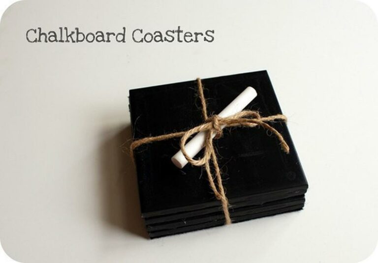 20 Creative DIY Coasters for Your Favorite Drinks - Archeworks