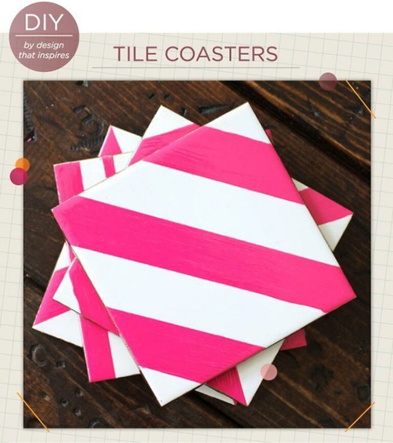 20 Creative DIY Coasters for Your Favorite Drinks - Archeworks