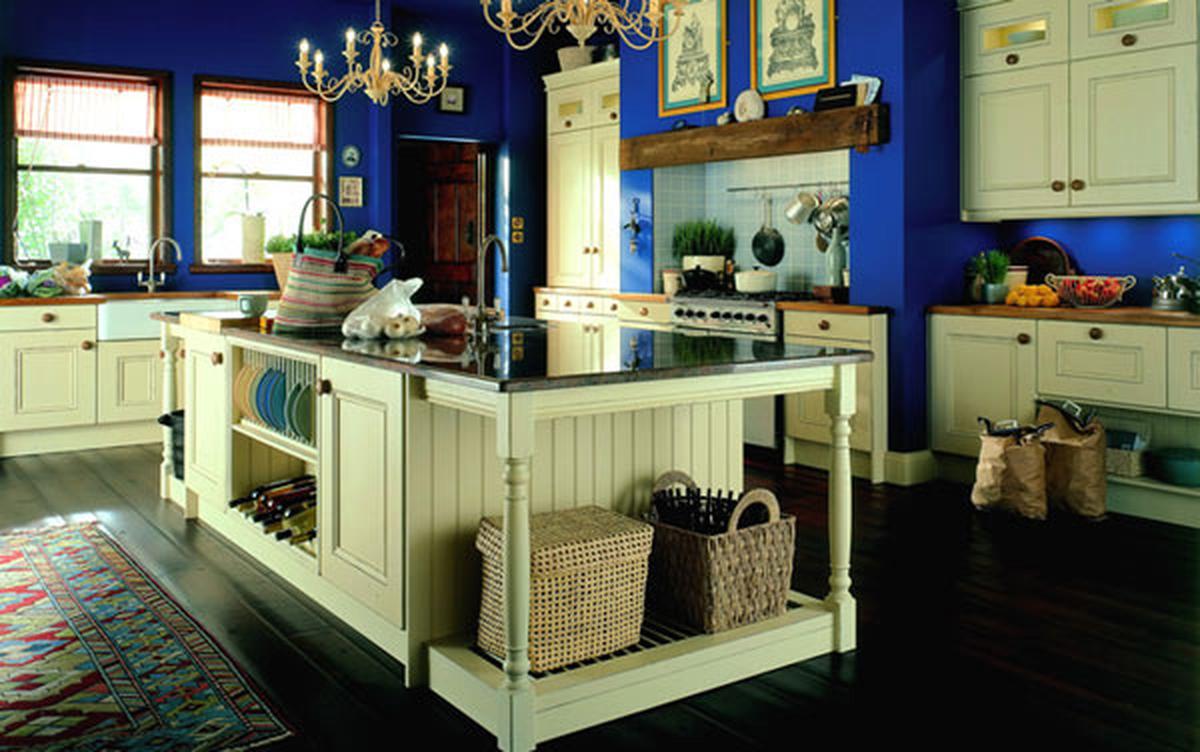 15 Inspiring Blue Kitchen Ideas with Cool Vibes - Archeworks