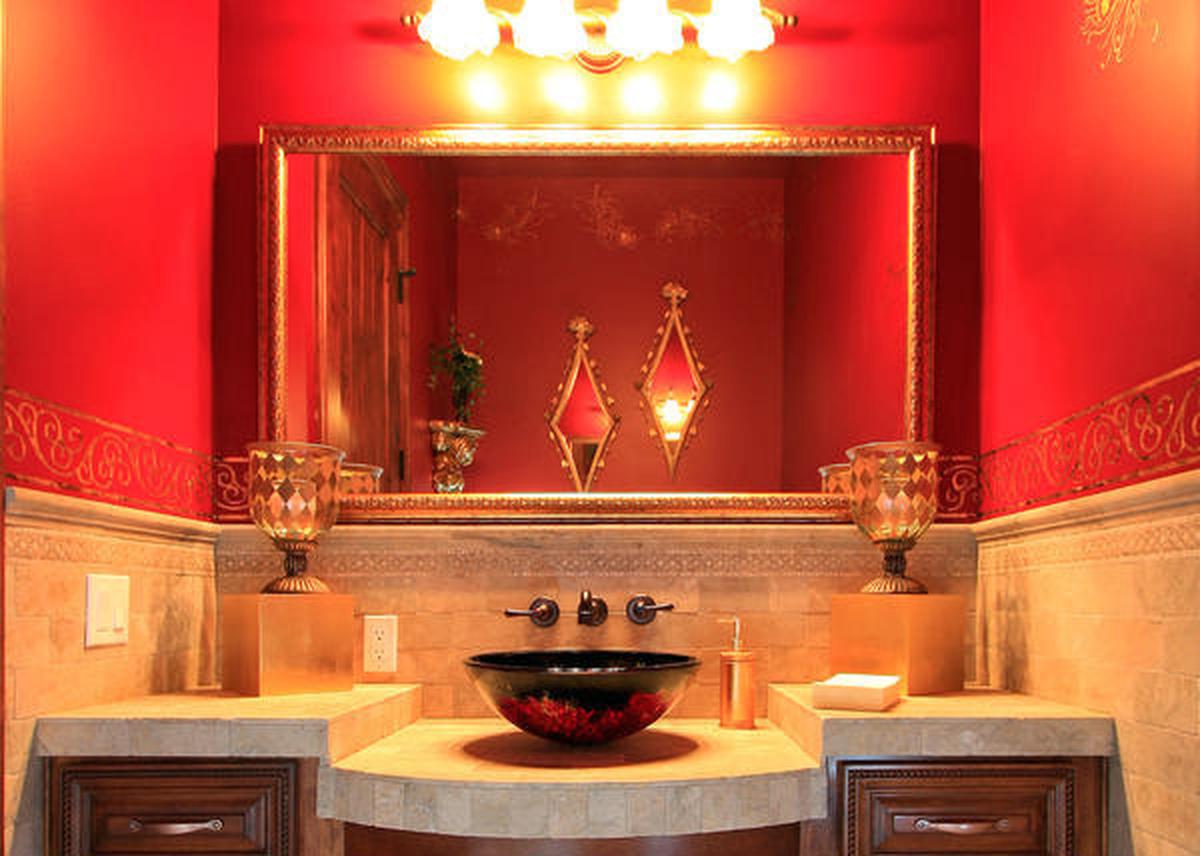 15 Stunning Looks for Red Bathroom Designs to Impress - Archeworks