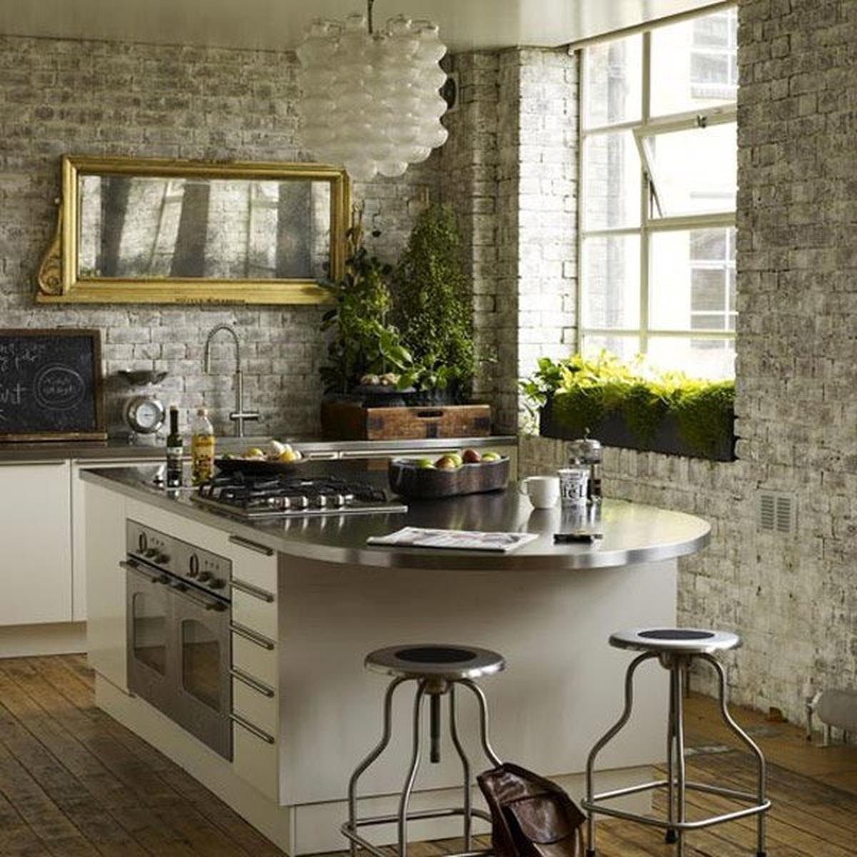 15 Charming Brick Kitchen Ideas - Archeworks