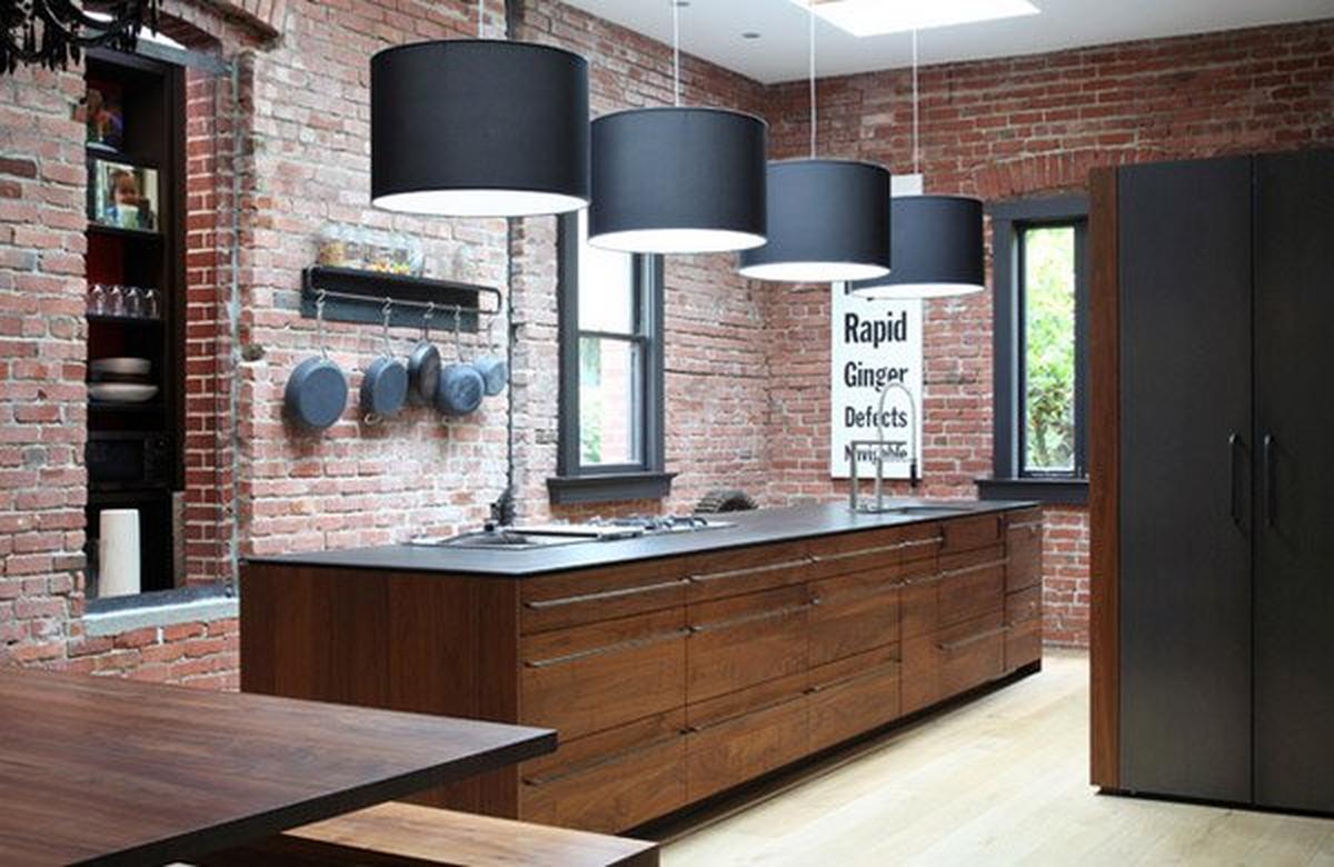 15 Charming Brick Kitchen Ideas - Archeworks
