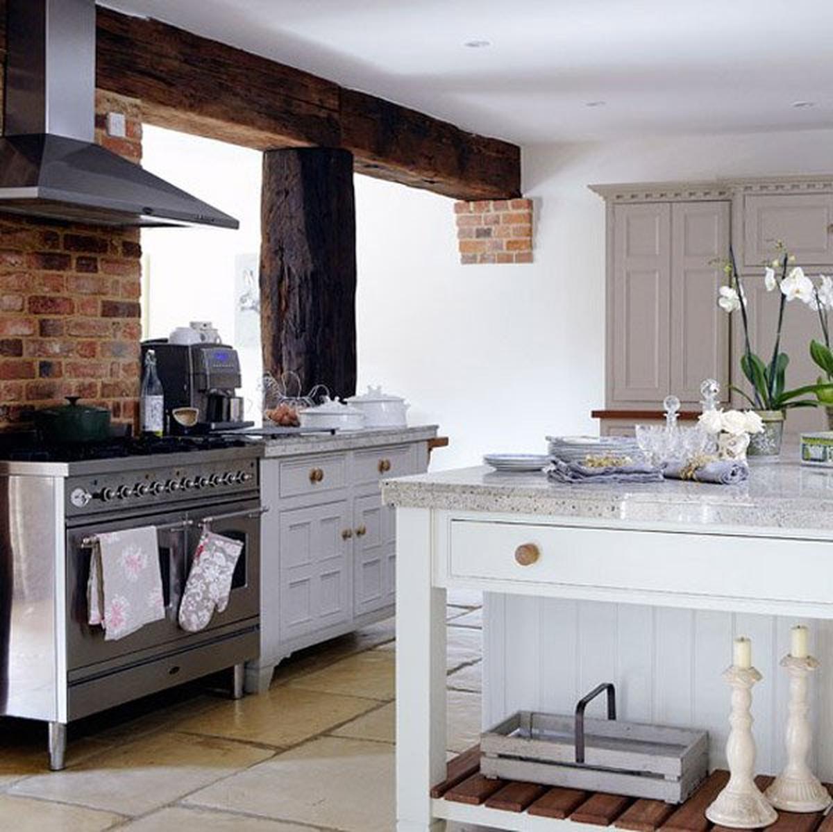 15 Charming Brick Kitchen Ideas - Archeworks