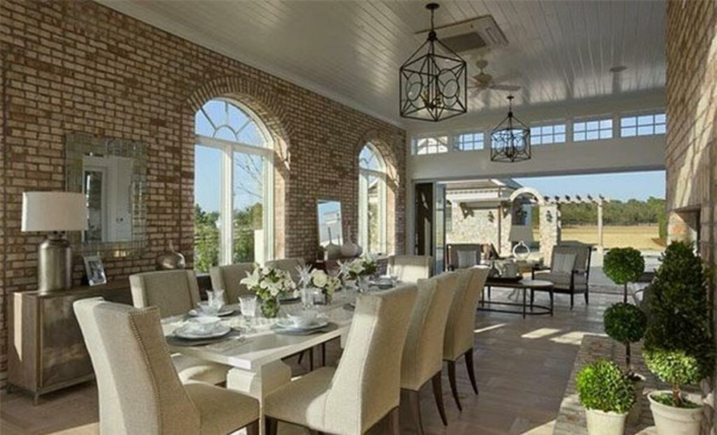20 Dining Rooms with Rustic Brick Walls - Archeworks
