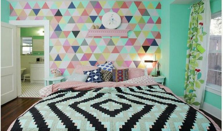 20 Bold Multi-Color Bedroom Decor Inspirations - Archeworks