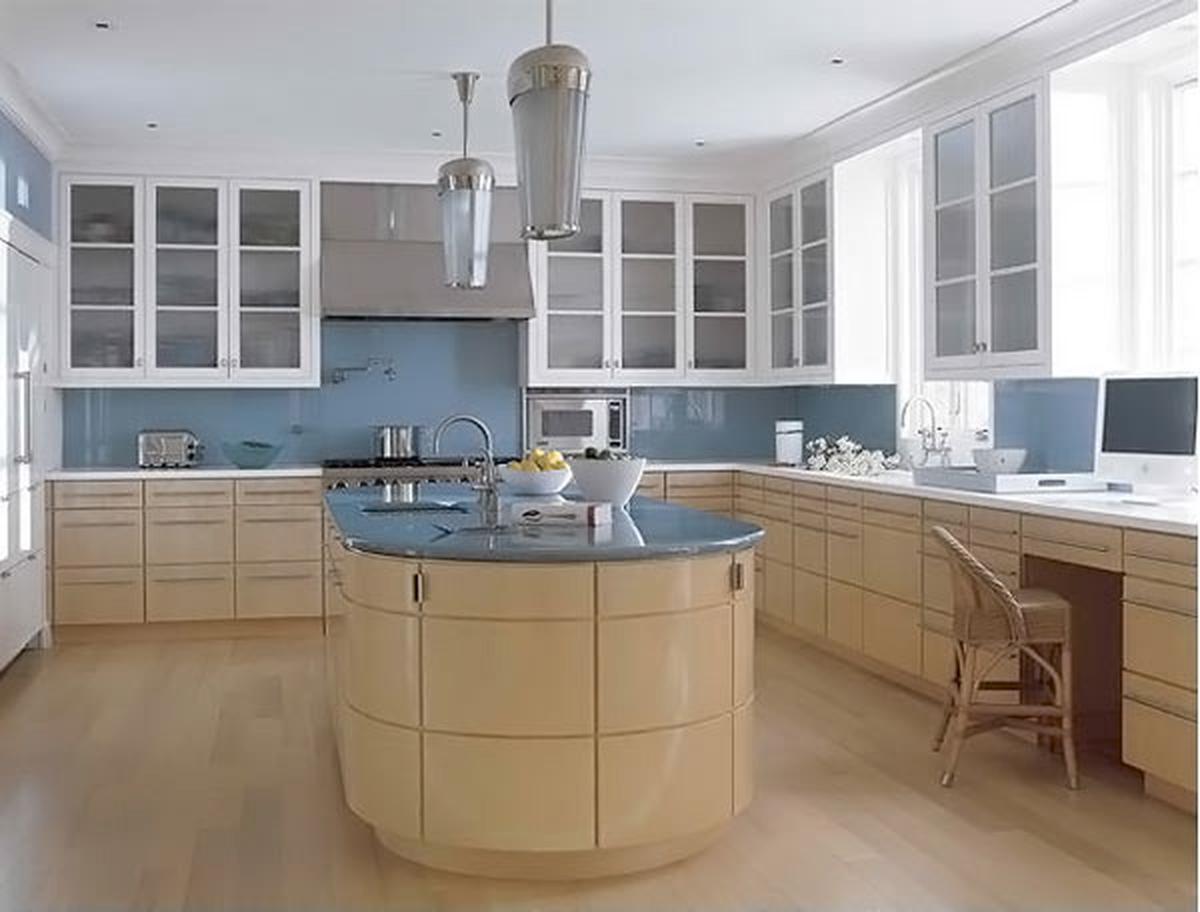 15 Inspiring Blue Kitchen Ideas with Cool Vibes - Archeworks