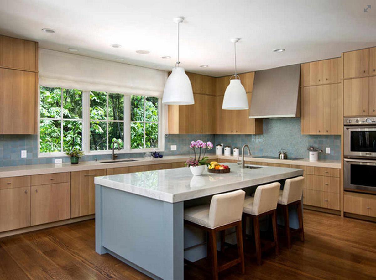 15 Inspiring Blue Kitchen Ideas with Cool Vibes - Archeworks