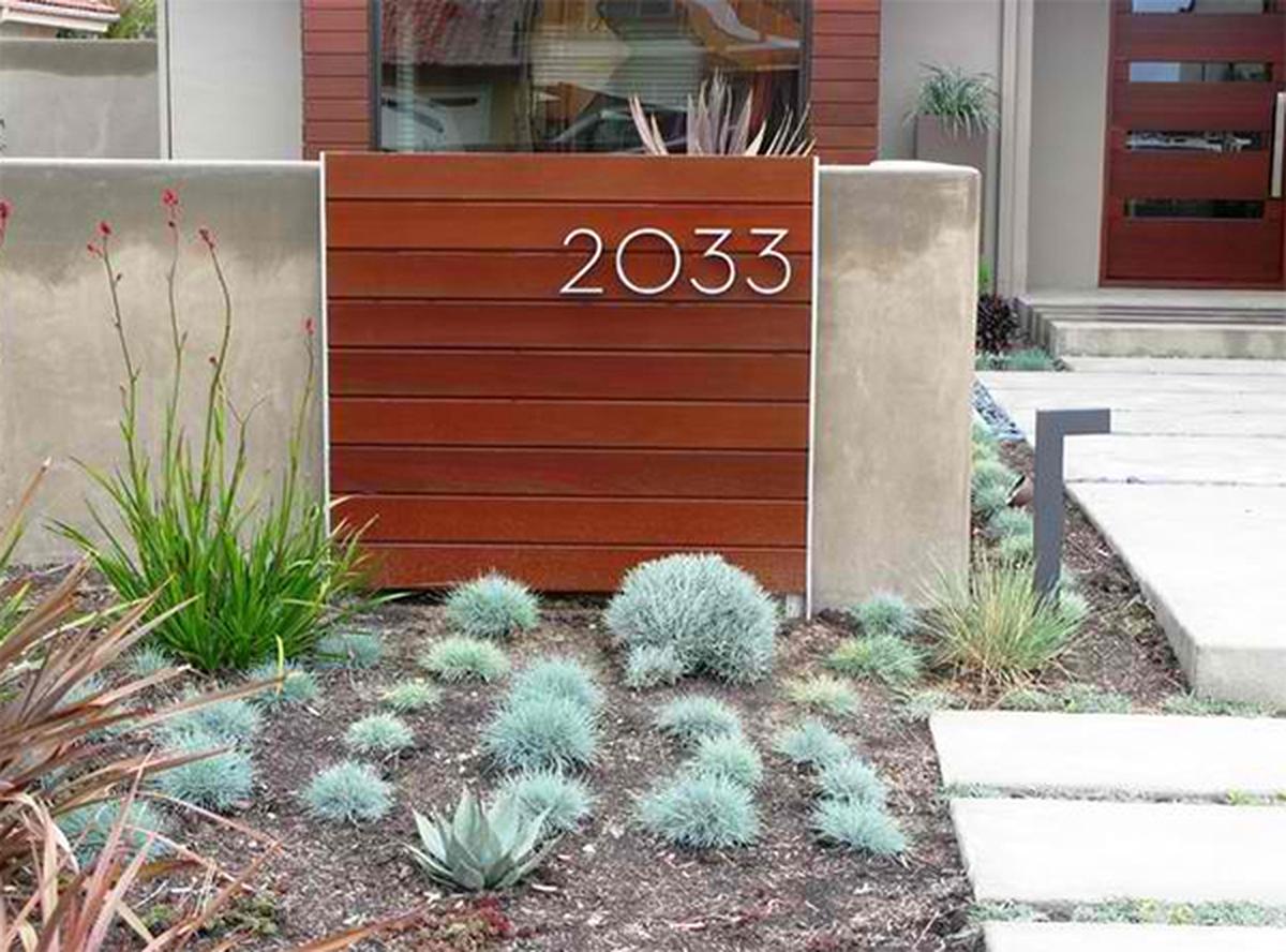 20 Trendy House Number Ideas for Modern Homes - Archeworks
