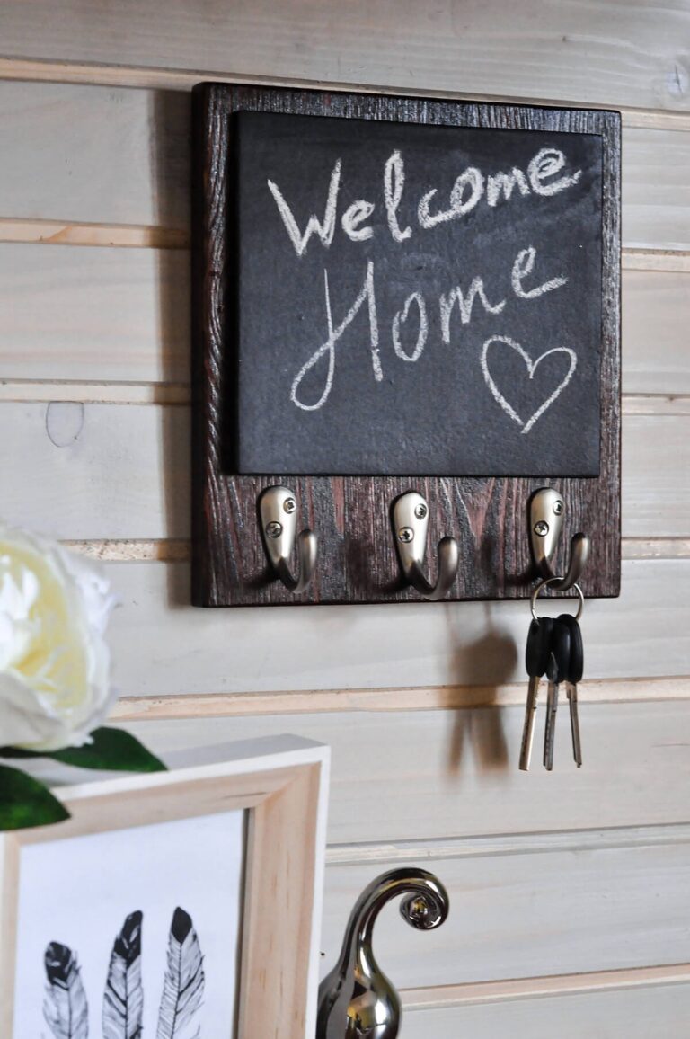 40 Stylish Wall Key Holders to Keep Your Entryway Organized - Archeworks