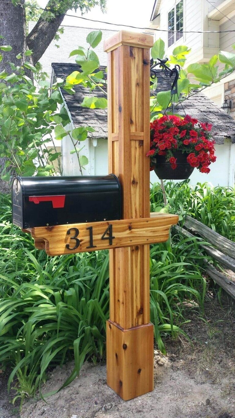 28 Charming Mailbox Designs to Impress Your Visitors - Archeworks
