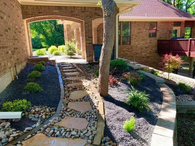 22 Stunning River Rock Landscaping Ideas to Elevate Your Yard - Archeworks