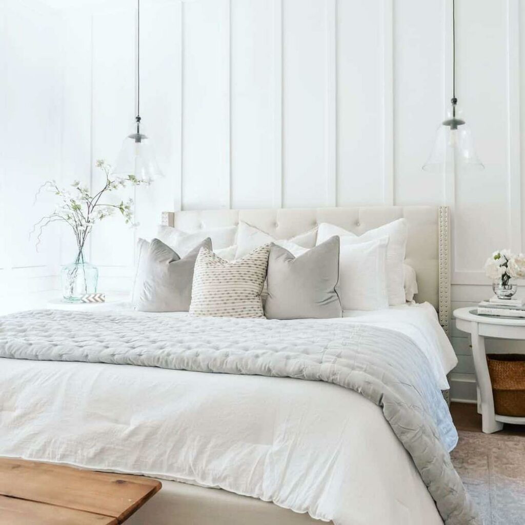 30 Bed-Against-Wall Layouts to Optimize Your Room - Archeworks