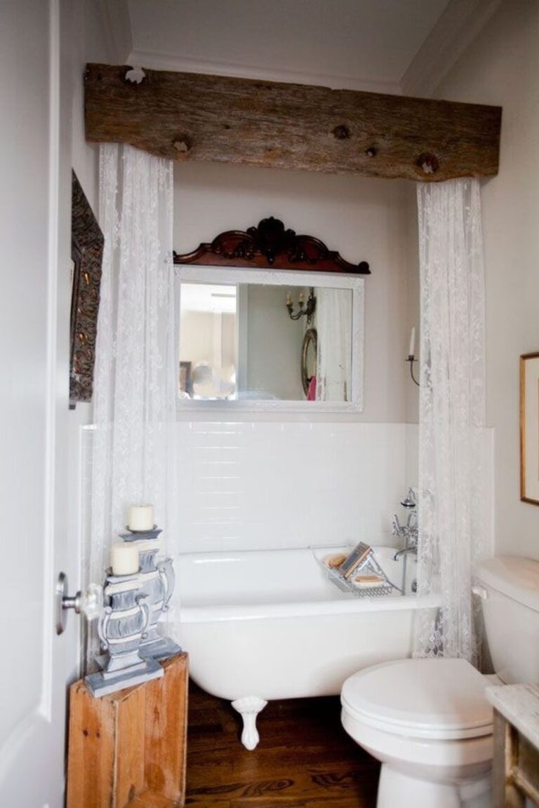 57 Charming Ways to Bring Rustic Beauty into Your Bathroom - Archeworks
