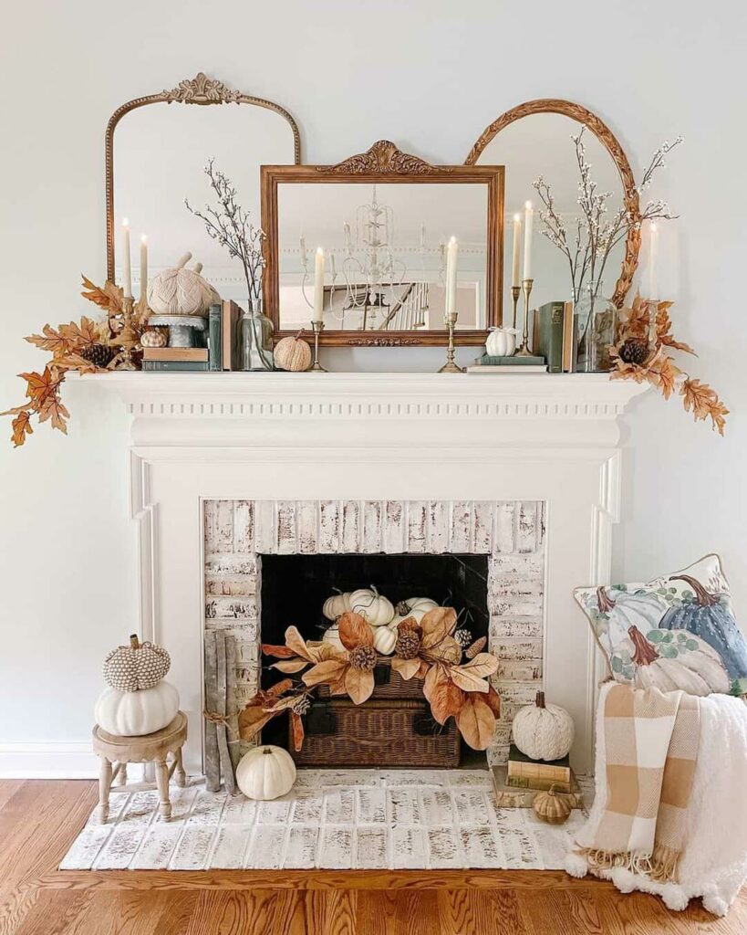 35 Cozy Fall Fireplace Decor Ideas to Warm Your Home - Archeworks