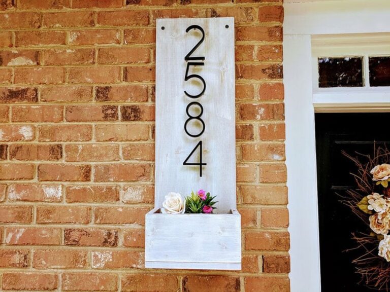 62 Creative House Number Ideas That Truly Make a Statement - Archeworks