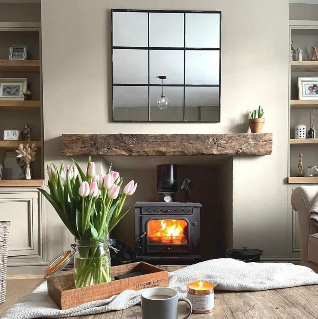 21 Modern Fireplace Surround Concepts to Update Your Home - Archeworks