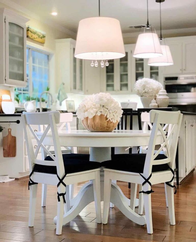 35 Gorgeous Top Round Dining Table Decors for Your Home - Archeworks