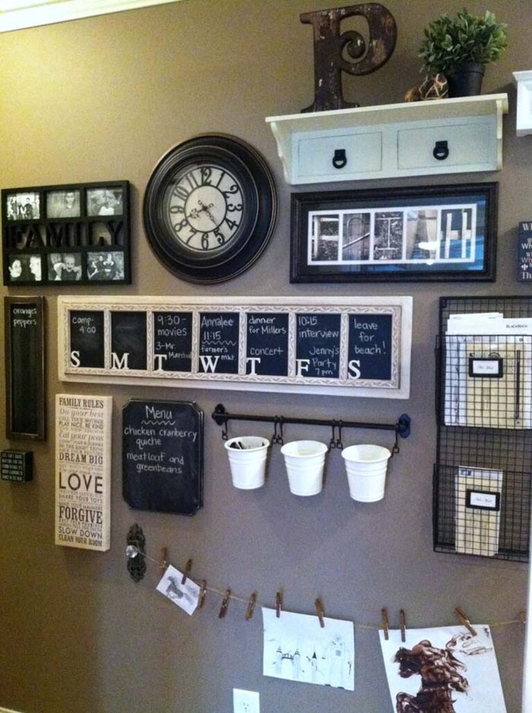 30 Brilliant Command Center Ideas to Revolutionize Your Home - Archeworks