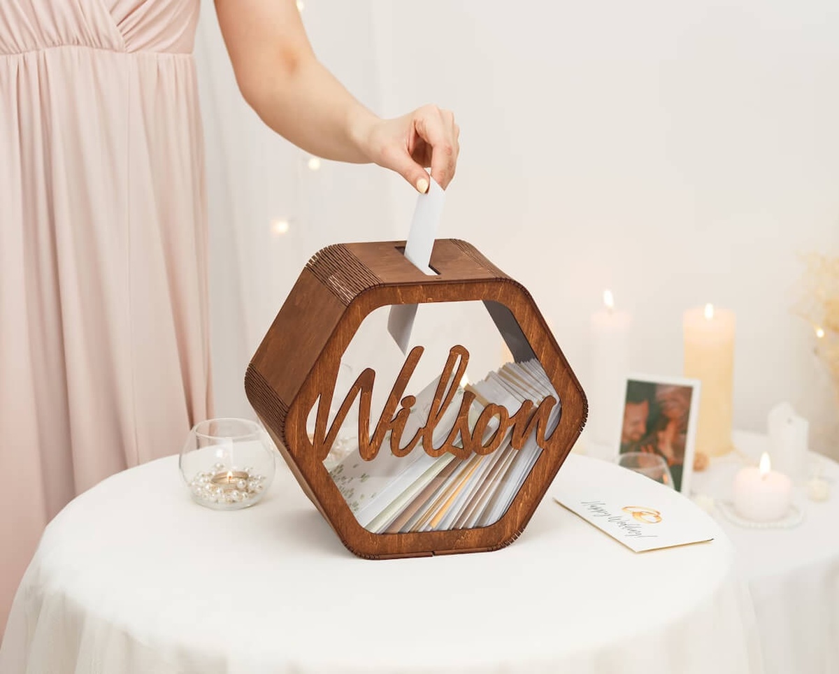 17 Delightful Card Box Ideas to Wow Your Wedding Guests - Archeworks