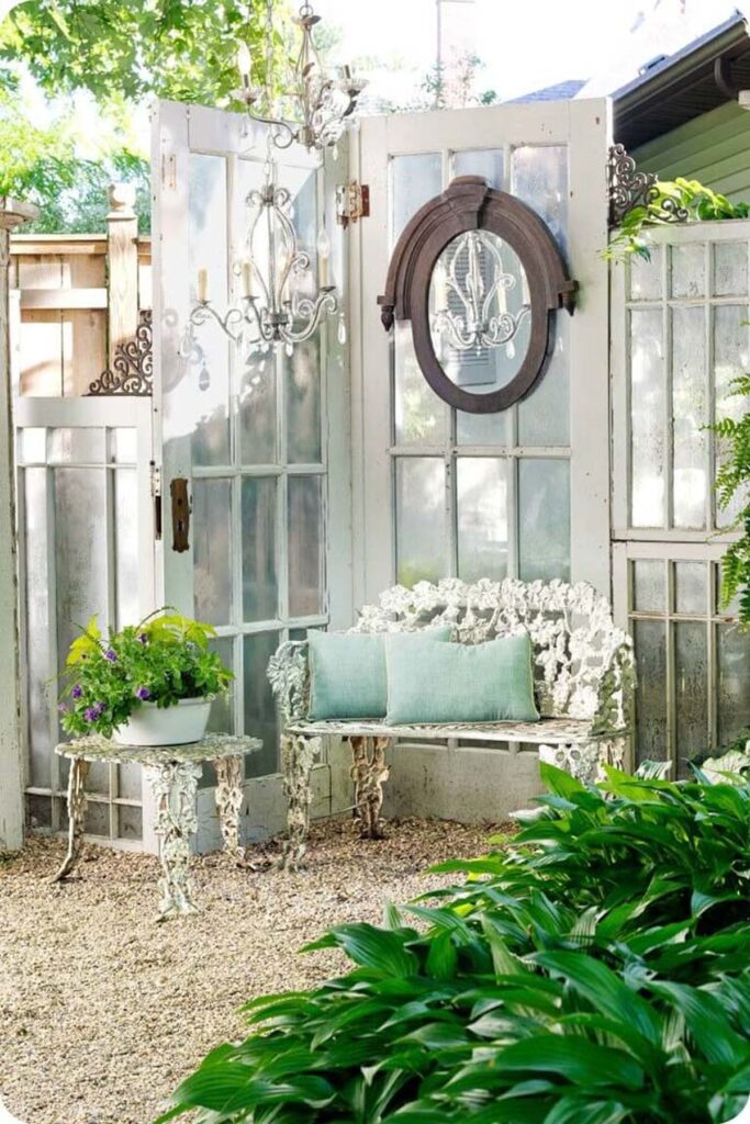 26 Charming Upcycled Door Decor Ideas to Revitalize Your Yard - Archeworks