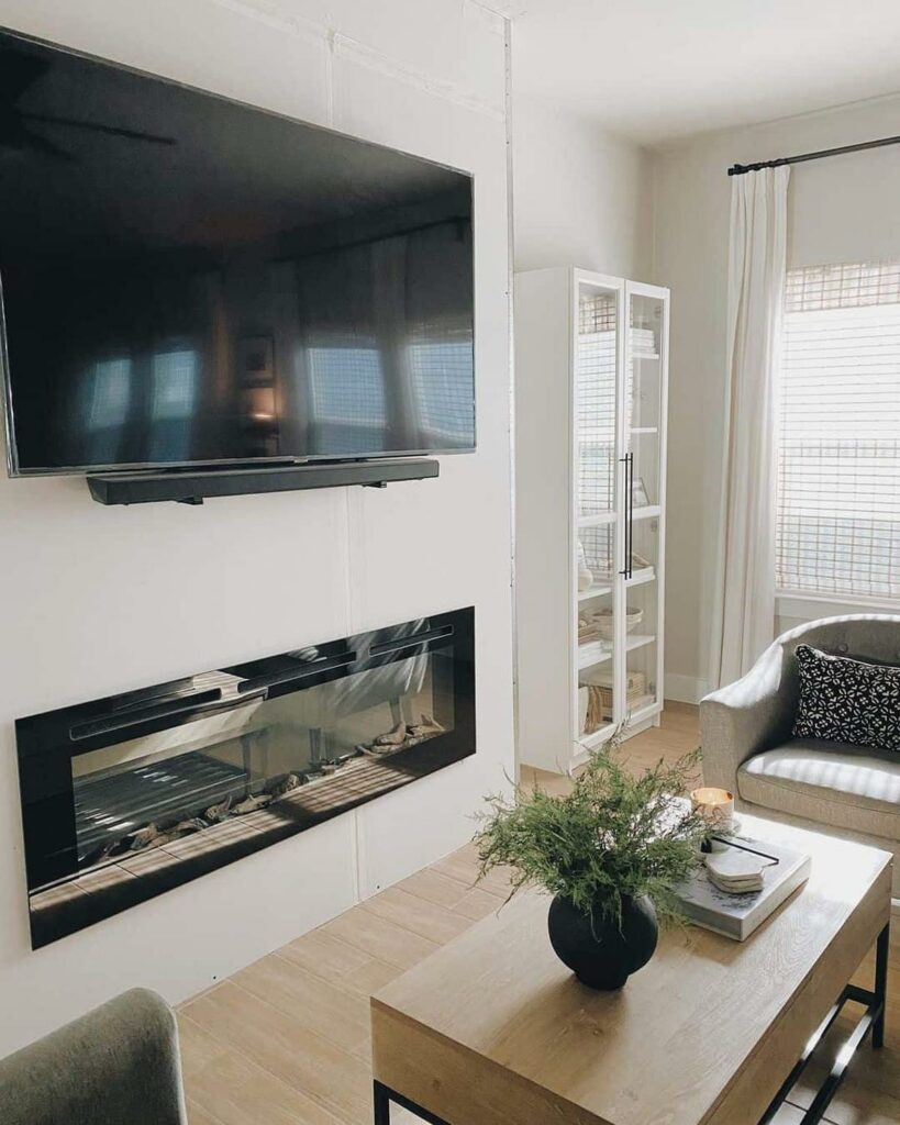 22 Stunning Fireplace Without a Hearth Ideas You'll Love - Archeworks