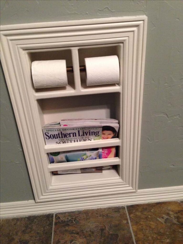 25 Clever DIY Toilet Paper Holder Ideas for Bathroom Bliss - Archeworks