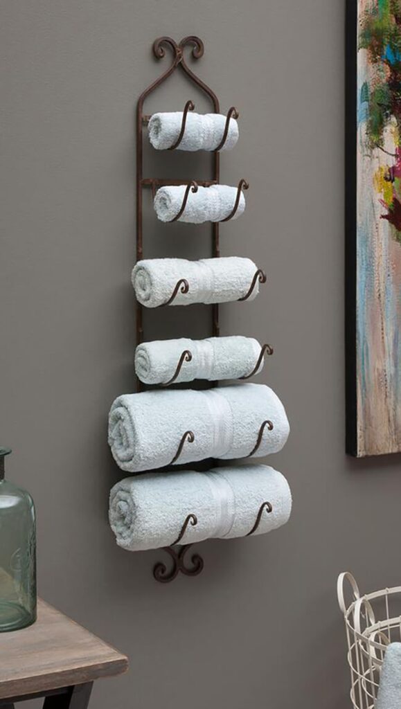 62 Brilliant Hanging Storage Solutions for Your Bathroom - Archeworks