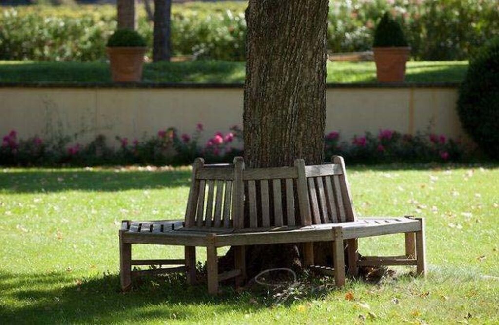 54 Beautiful Bench Around Tree Ideas to Transform Your Garden - Archeworks