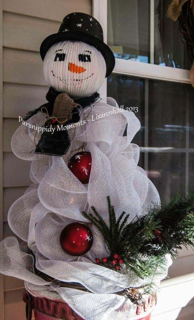 30 Adorable DIY Snowman Crafts to Make Winter Magical - Archeworks