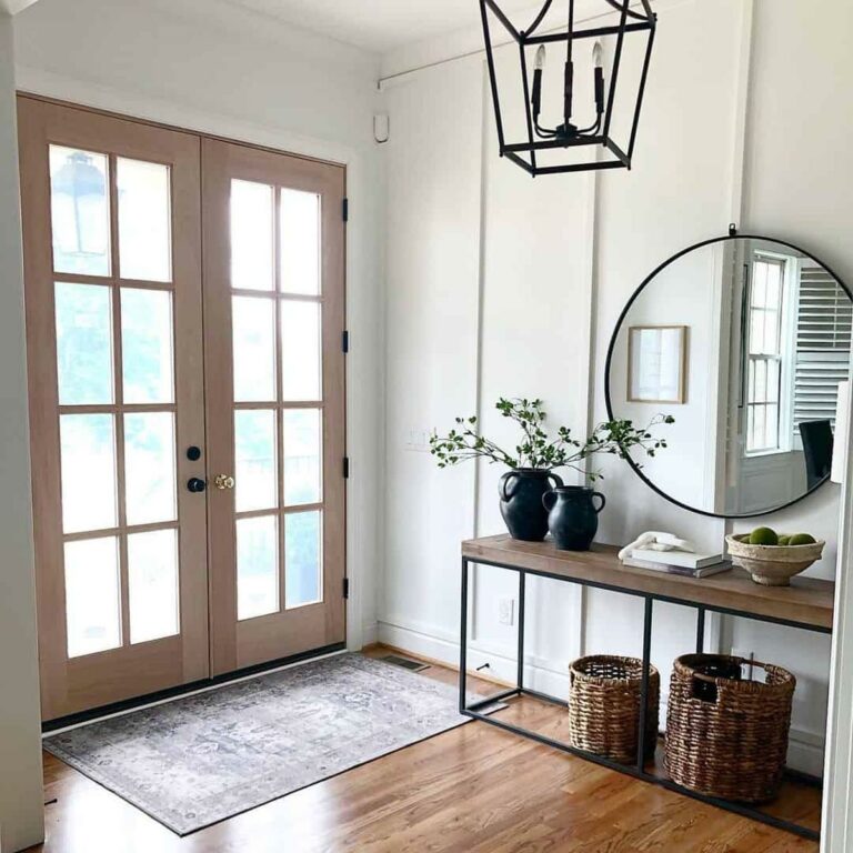 45 Delightful Entryway Mirror Concepts for a Welcoming Home - Archeworks