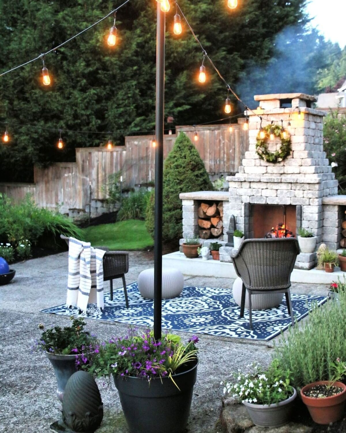 14 Dazzling DIY Patio Light Pole Ideas for Enchanting Evenings - Archeworks