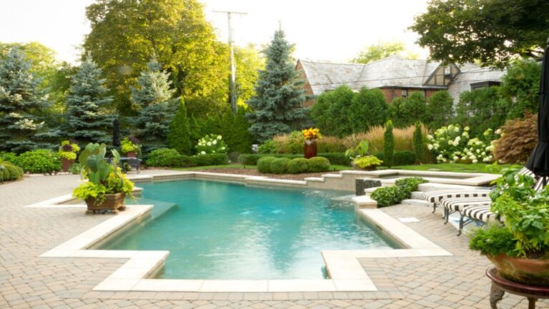 20 Inground Pool Landscape Ideas That Impress - Archeworks