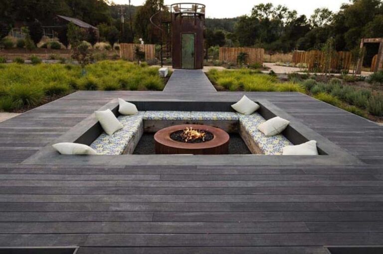 33 Cozy Sunken Fire Pit Ideas for Magical Gatherings - Archeworks