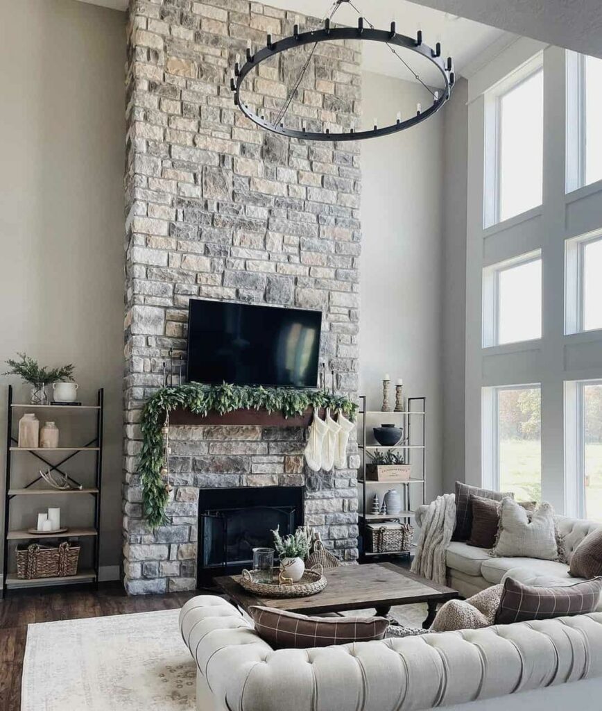 35 Fireplace Wall Layouts with TV for Cohesive Living Rooms - Archeworks