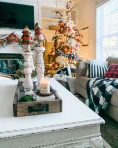 27 Festive Plaid Christmas Tree Ideas to Warm Your Home - Archeworks