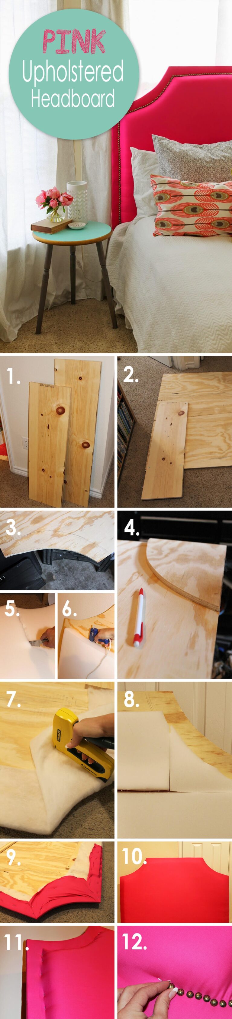 47 Delightful DIY Headboard Projects to Transform Your Bedroom - Archeworks