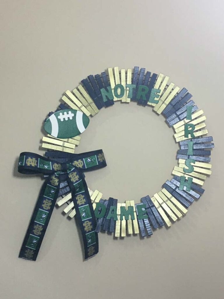 51 Charming DIY Clothespin Wreath Ideas You'll Love to Create - Archeworks