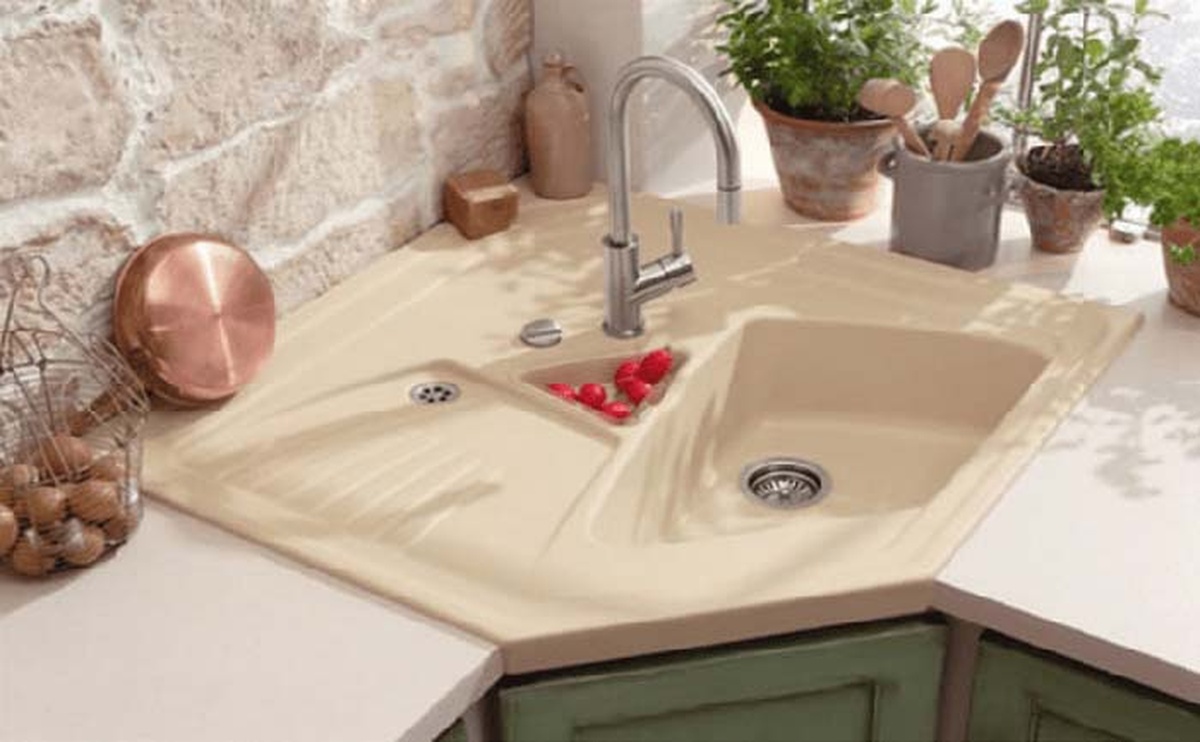 20 Brilliant Corner Kitchen Sink Ideas for Smart Space Use - Archeworks
