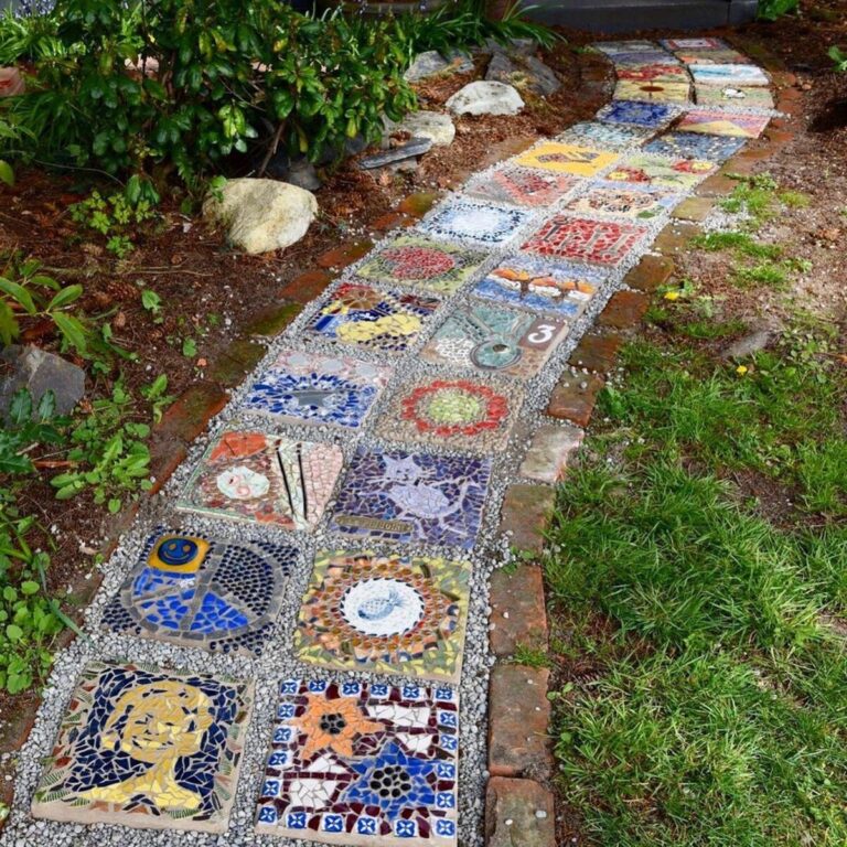 18 Stunning Mosaic Walkway Ideas to Transform Your Garden Path - Archeworks