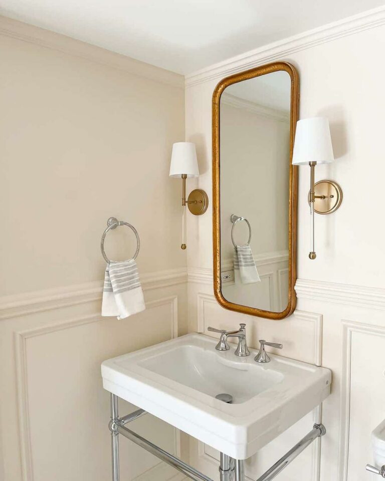 28 Small Bathroom Wainscoting Ideas to Enhance Your Space - Archeworks