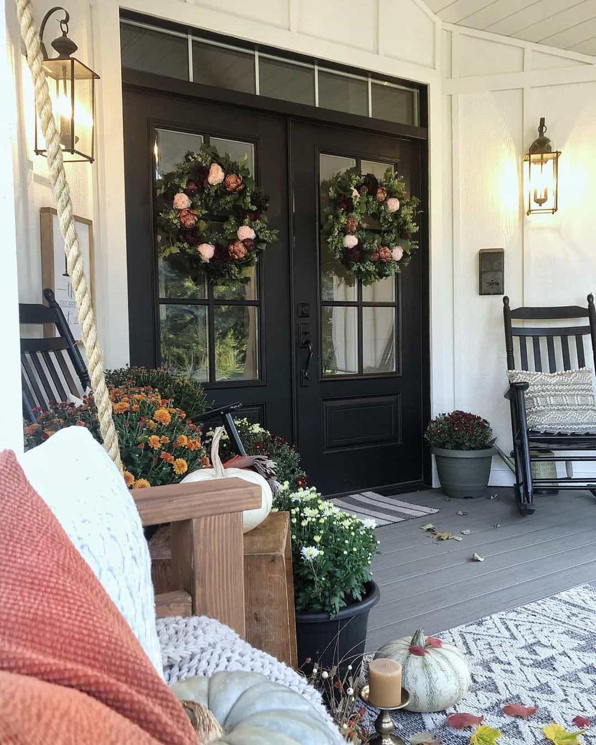 17 Stunning Black Double Front Doors That Welcome You Home - Archeworks