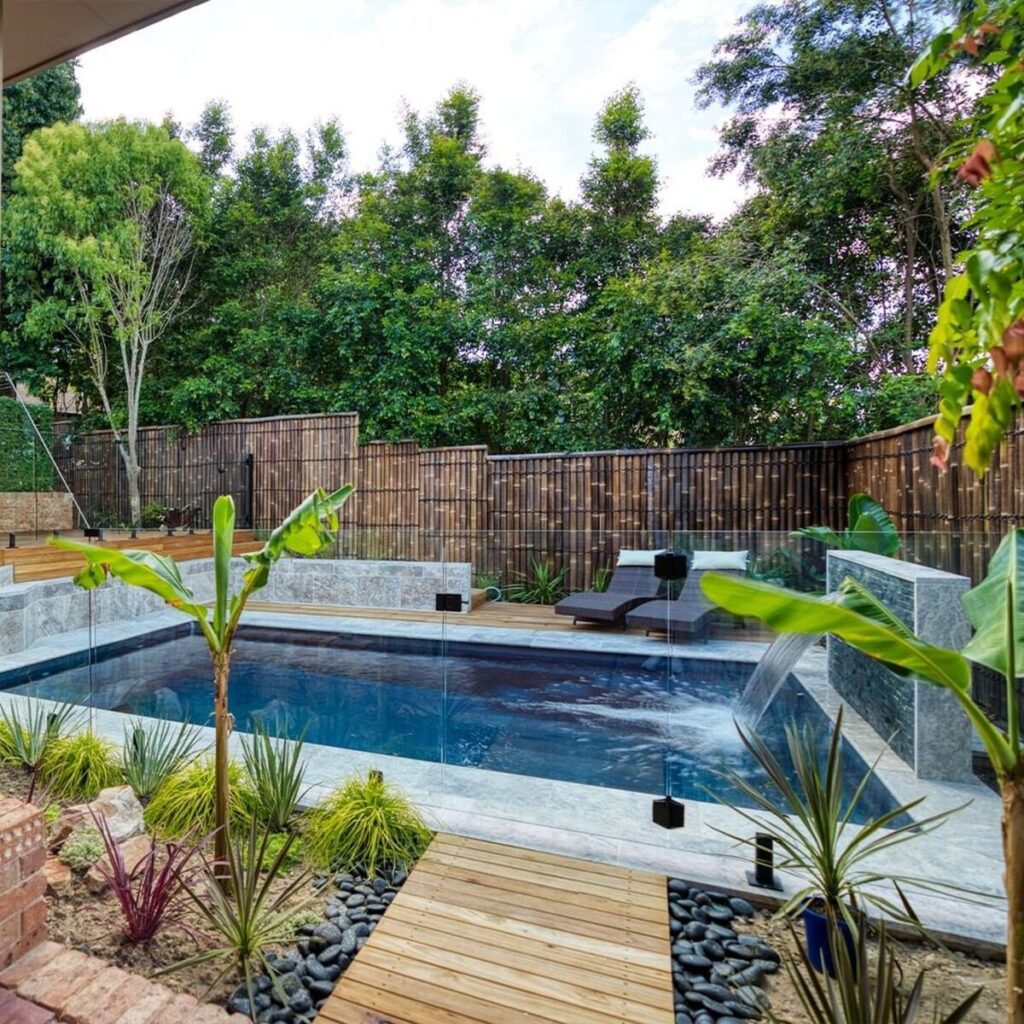 20 Inground Pool Landscape Ideas That Impress - Archeworks