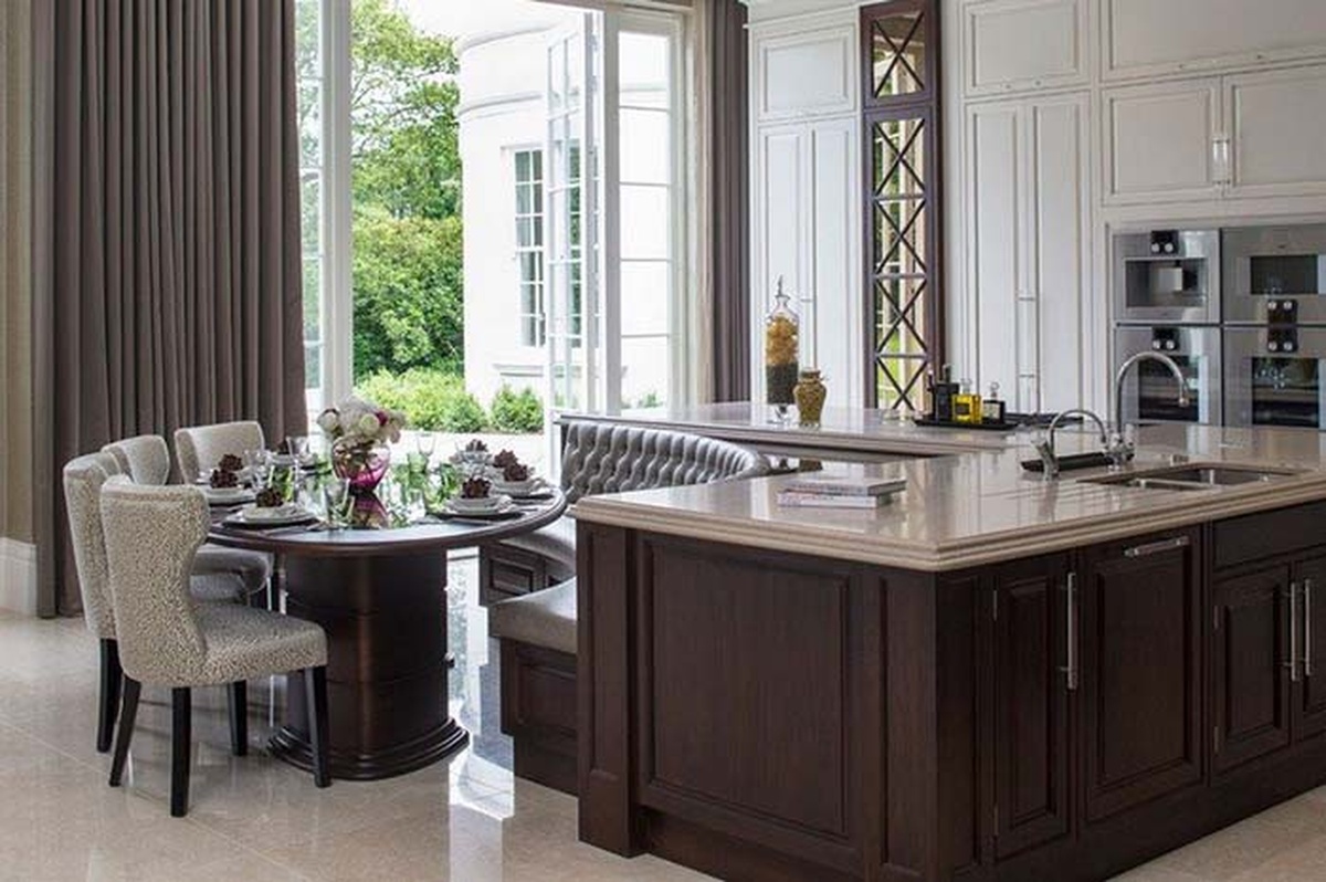 18 Charming Kitchen Islands with Built-In Seating - Archeworks