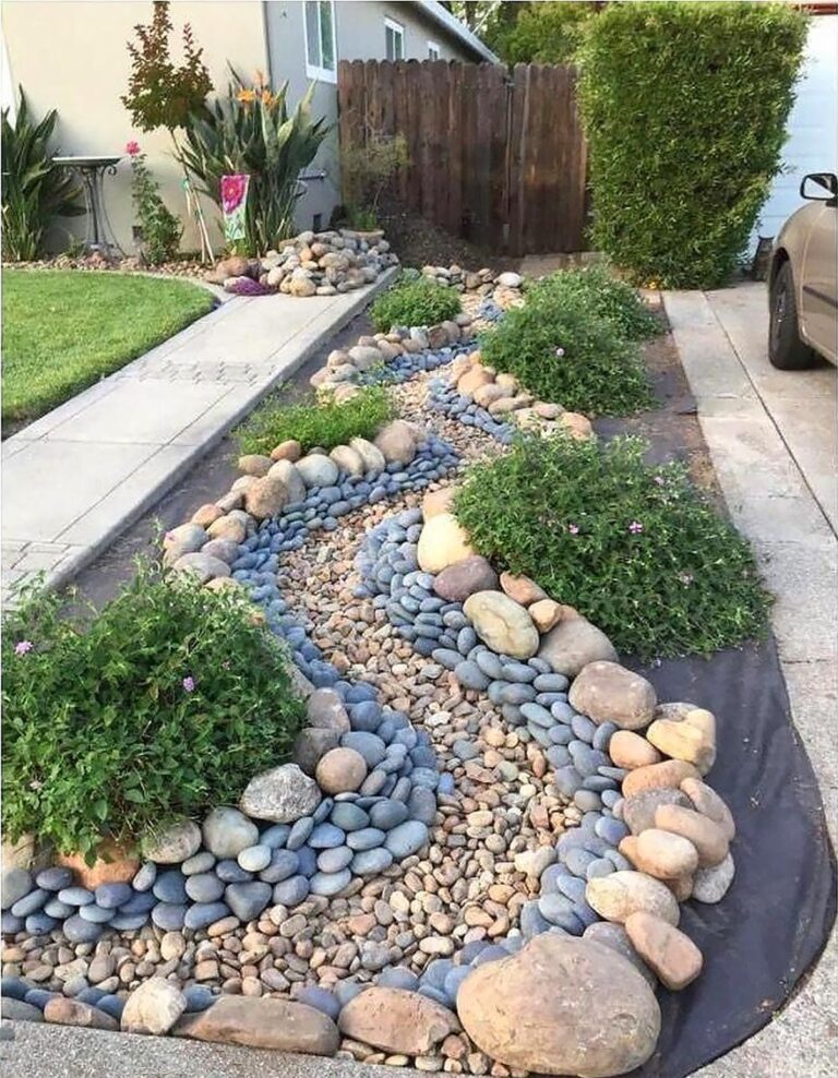 30 Breathtaking Dry River Bed Landscaping Ideas to Transform Your Yard ...