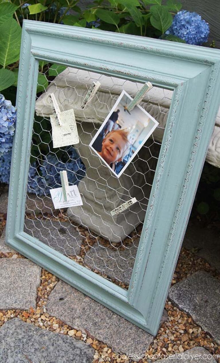 25 Old Frame Upcycle Ideas with Stunning Results - Archeworks