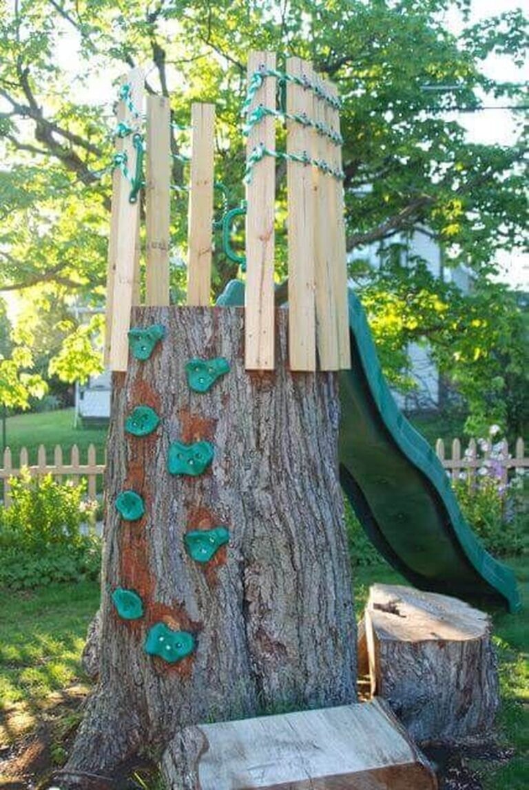 30 Stunning Tree Stump Decor Ideas to Unleash Creativity - Archeworks