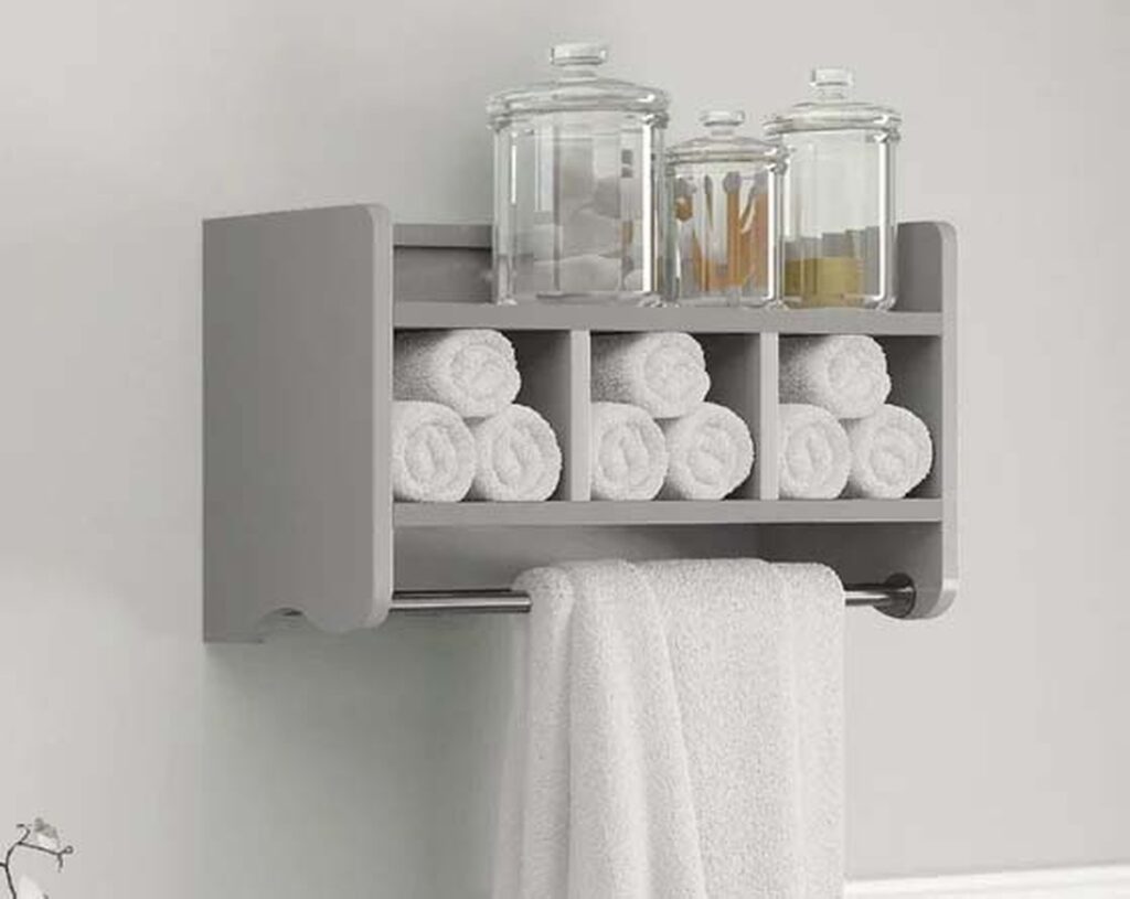 37 Clever Towel Rack Ideas for a Refreshingly Tidy Bathroom - Archeworks