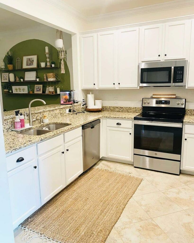 18 Stunning Brown Countertops With White Cabinets You'll Love - Archeworks